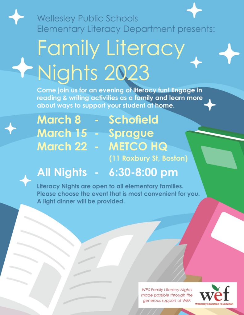 Family Literacy Nights 2023 | Joseph E. Fiske Elementary School