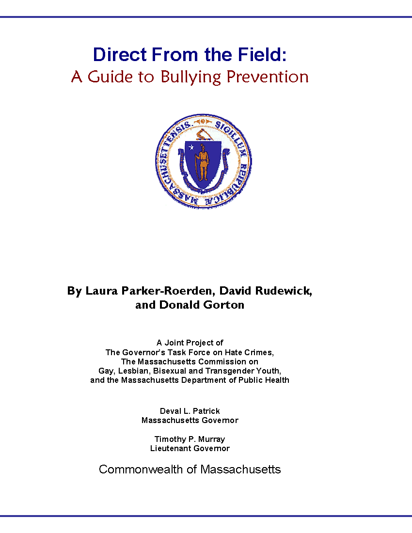 Anti-Bullying Resources | Wellesley Public Schools