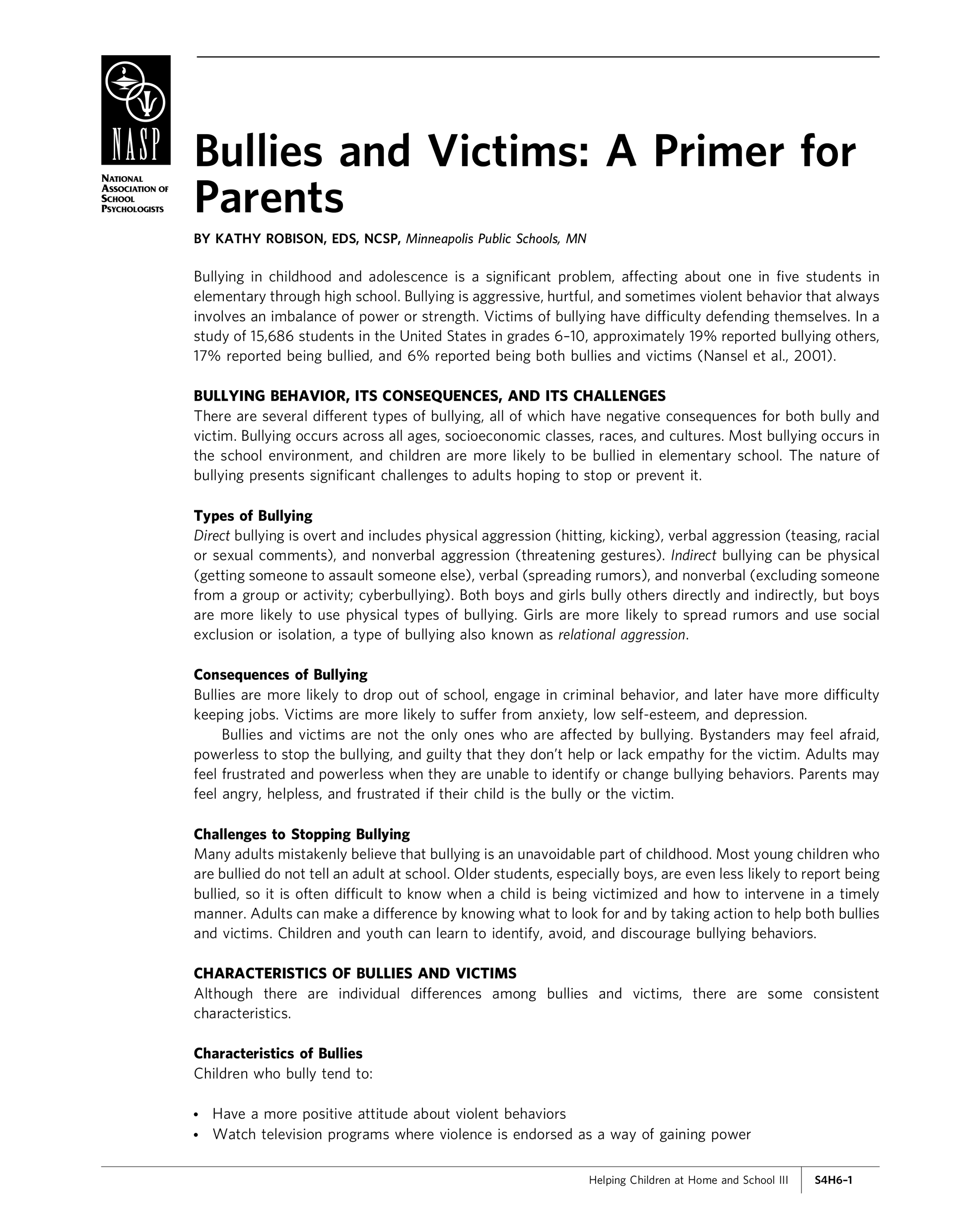 Anti-Bullying Resources | Wellesley Public Schools